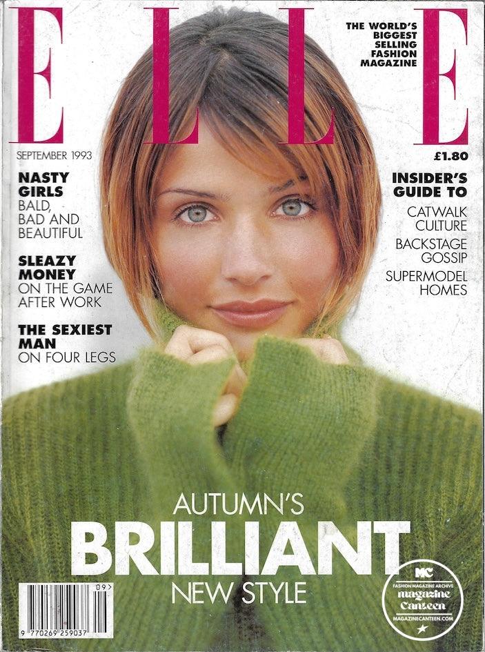 Elle Magazine - Helena Christensen VERONICA WEBB Mario Van Peebles ...
