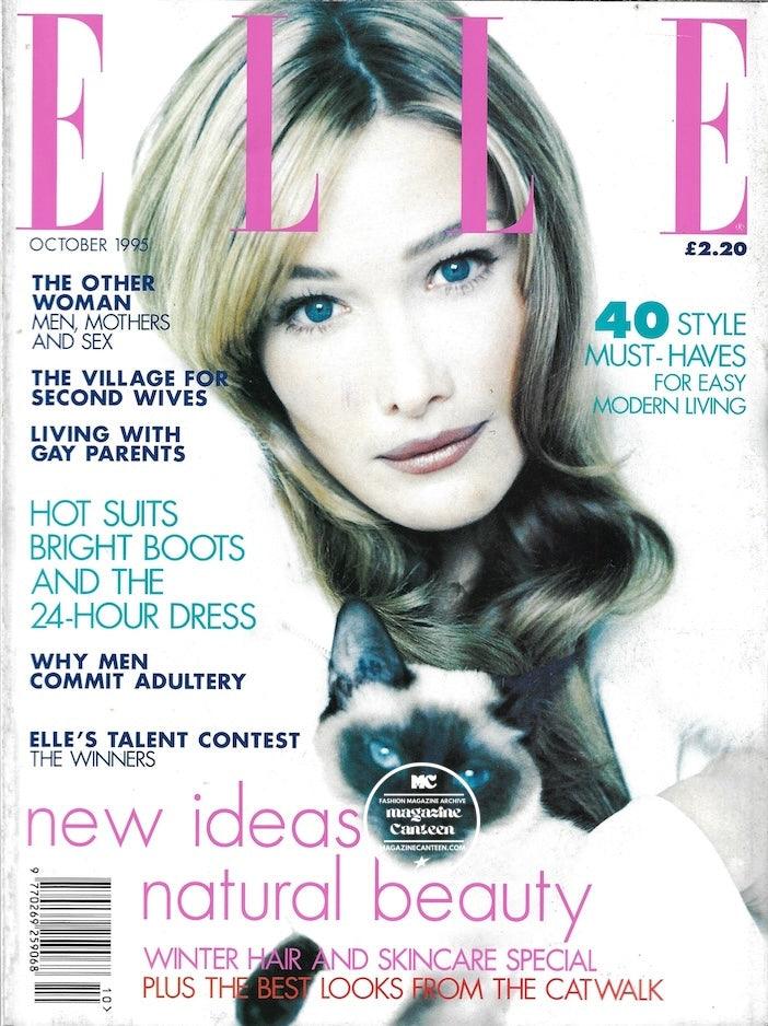 Elle Magazine - Carla Bruni CLAUDIA MASON Carolyn Murphy TODD OLDHAM ...