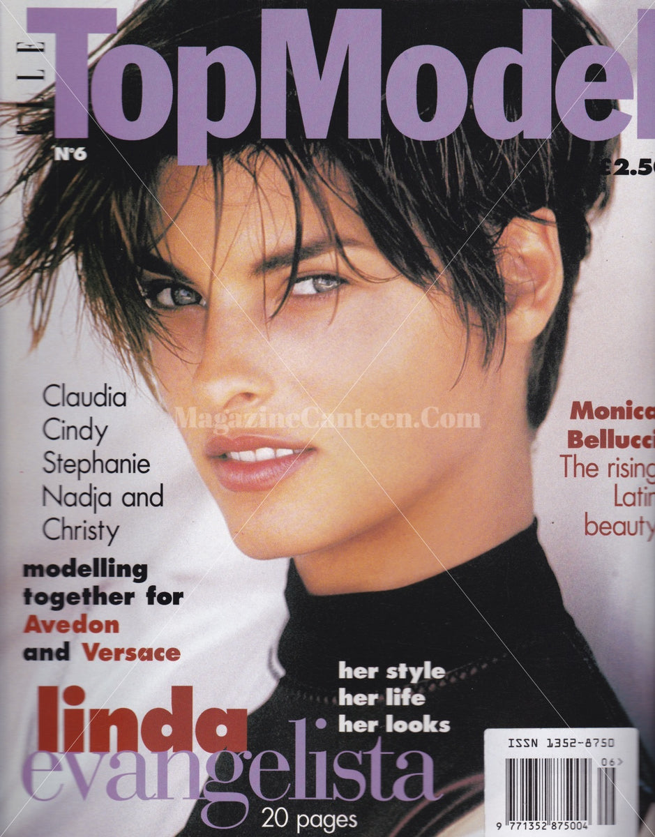 Elle Top Model Magazine - Linda Evangelista – magazine canteen