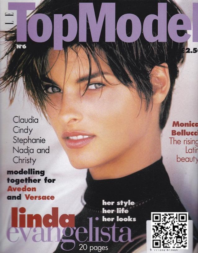 Elle Top Model Magazine - Linda Evangelista ELIZABETH HURLEY Stan Nels ...