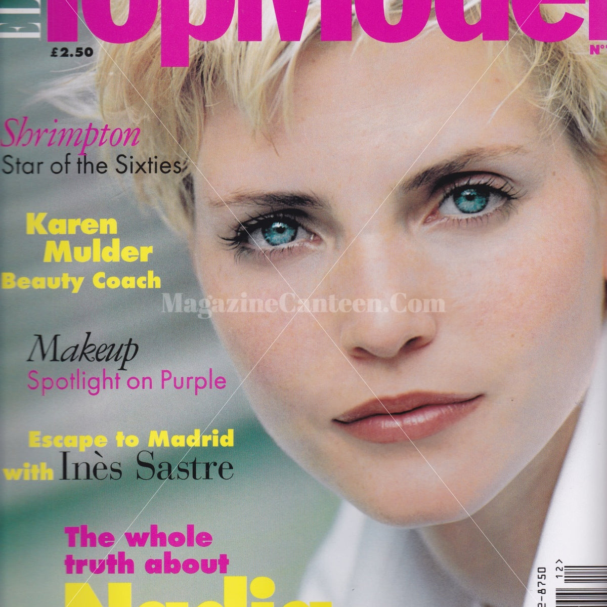 Elle Top Model Magazine - Nadja Auermann – magazine canteen