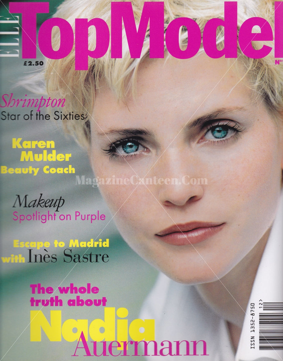 Elle Top Model Magazine - Nadja Auermann – magazine canteen