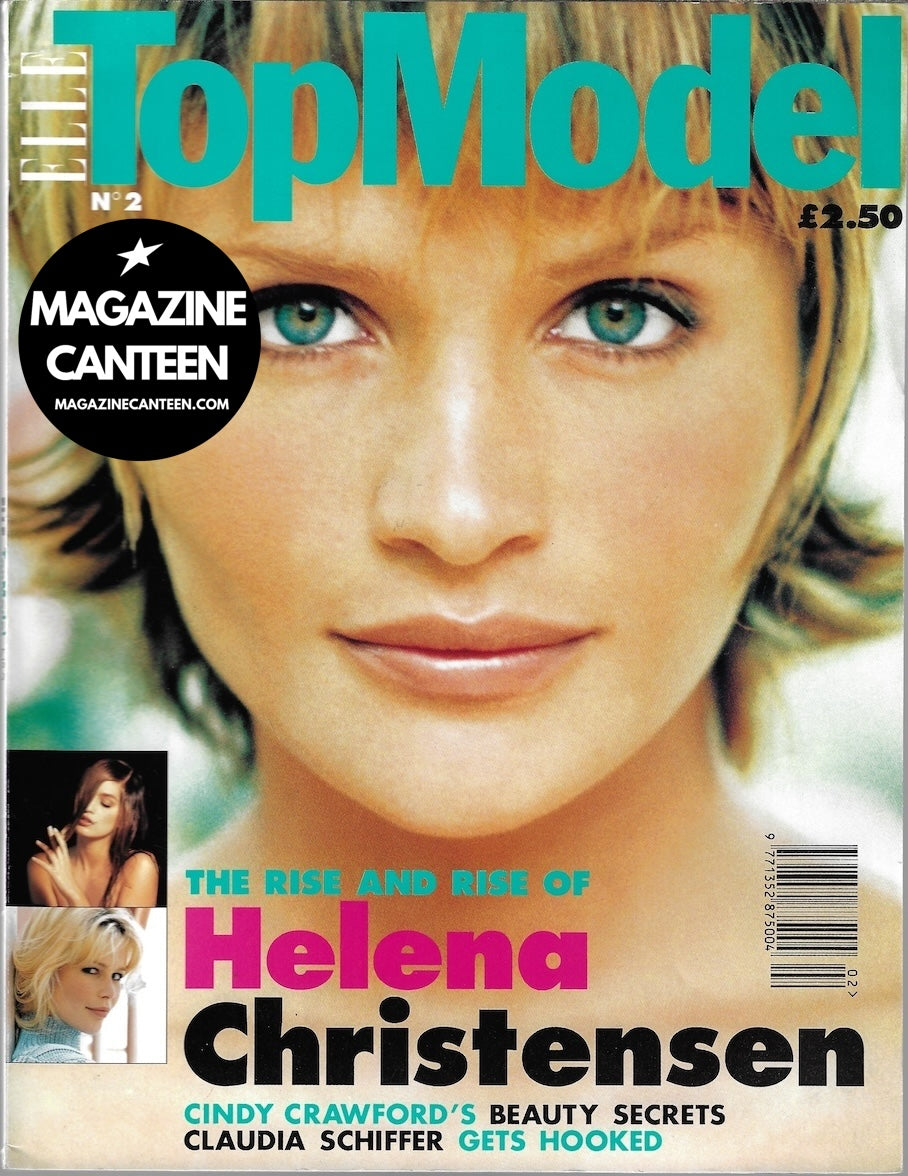 Elle Top Model Magazine - Helena Christensen CARLA BRUNI Cindy Crawfor ...