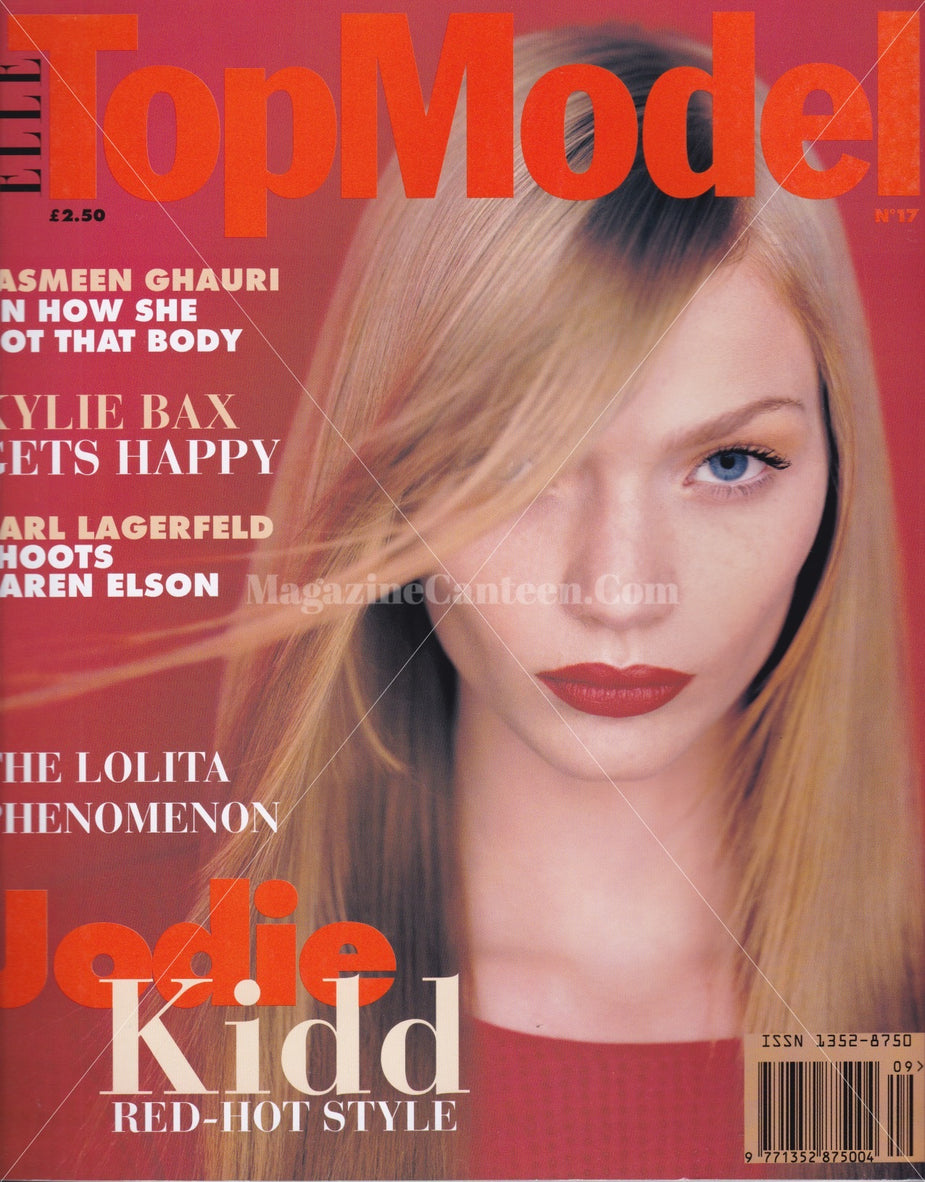 Elle Top Model Magazine - Jodie Kidd – magazine canteen