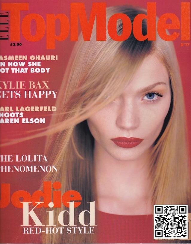 Elle Top Model Magazine - Jodie Kidd KAREN ELSON Ivanka Trump ...