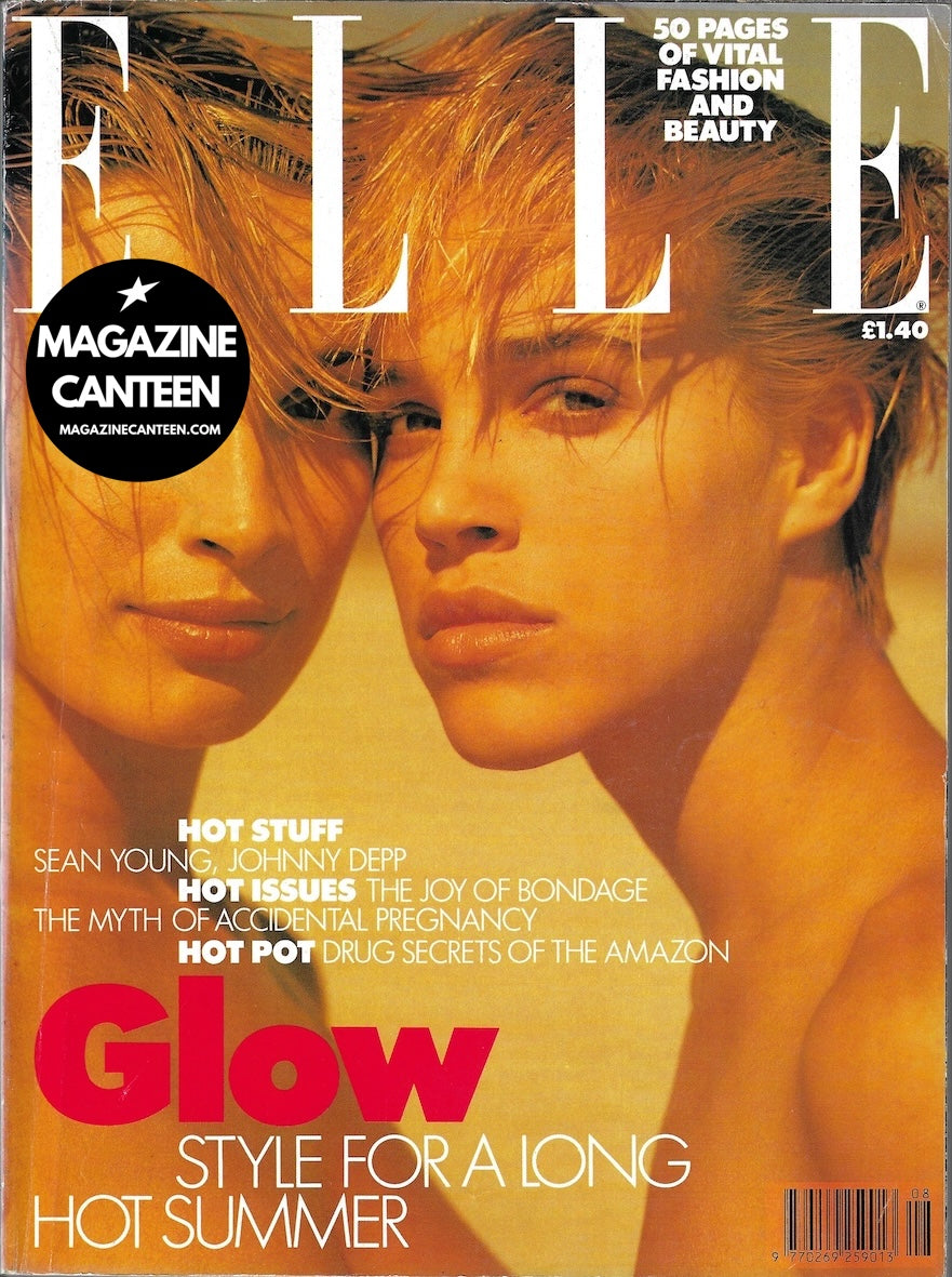 Elle Magazine - Emma Sjoberg SEAN YOUNG Gavin Evans – magazine canteen