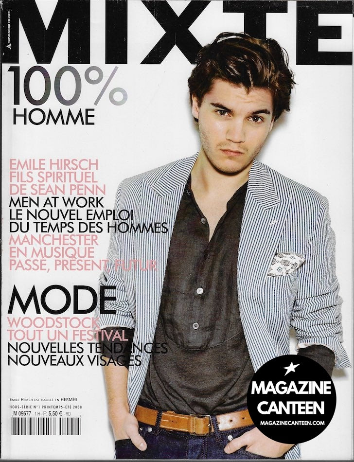 Mixte Magazine Paris - Emile Hirsch Sebastian Tellier – magazine canteen