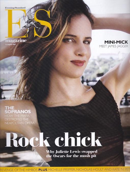 ES Magazine - Juliette Lewis SEAN BEAN James Jagger – magazine canteen