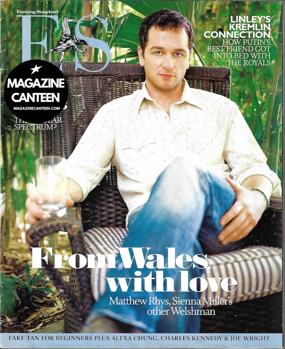 ES Magazine - Matthew Rhys ALEXA CHUNG Portia Freeman – magazine canteen