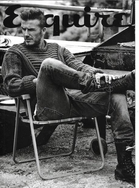 Esquire Magazine - David Beckham LUKE TREADAWAY Matt Smith SUBSCRIBER ...