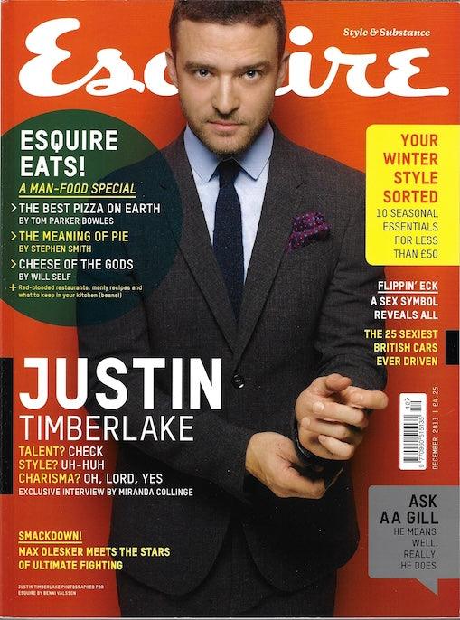 Esquire Magazine - Justin Timberlake TOM HIDDLESTON Melanie Sykes ...