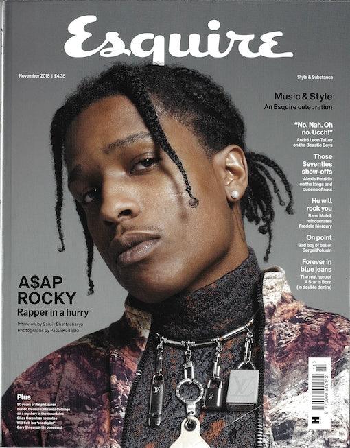 Esquire Magazine - ASAP Rocky A$AP Rami Malek – magazine canteen