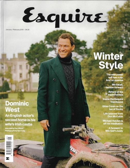 Esquire Magazine - Dominic West DON MCCULLIN Bruce Hulse – magazine canteen