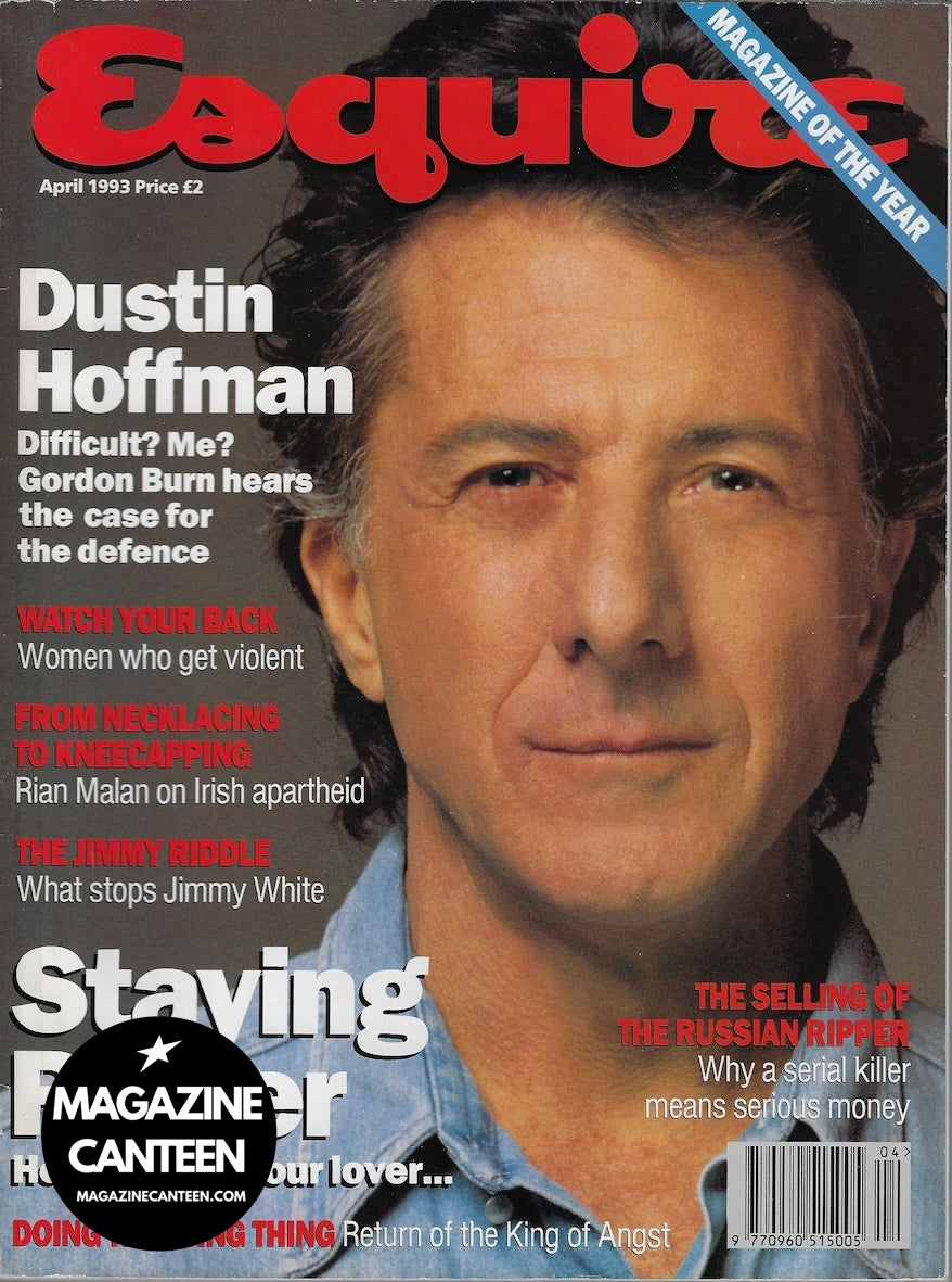 Esquire Magazine - Dustin Hoffman Sting Elizabeth Hurley – magazine canteen
