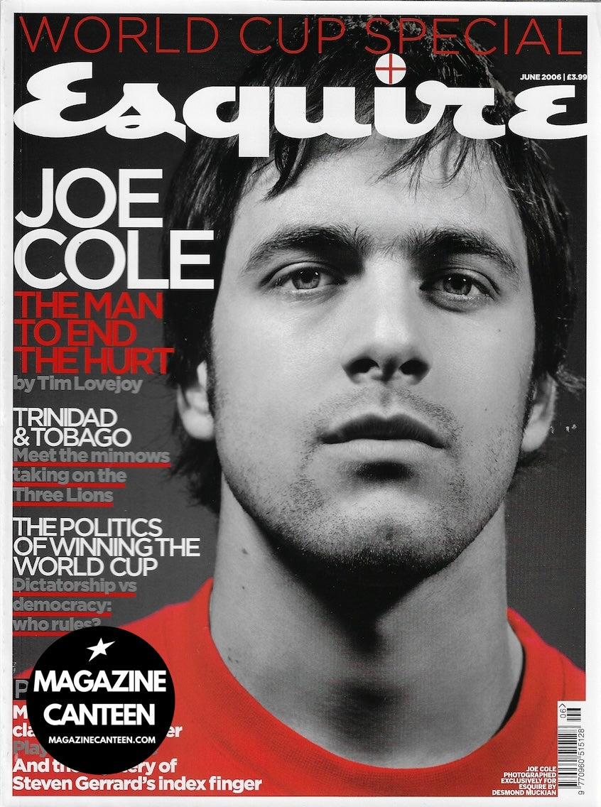 Esquire Magazine - JOE COLE The Editors ERIC CANTONA – magazine canteen