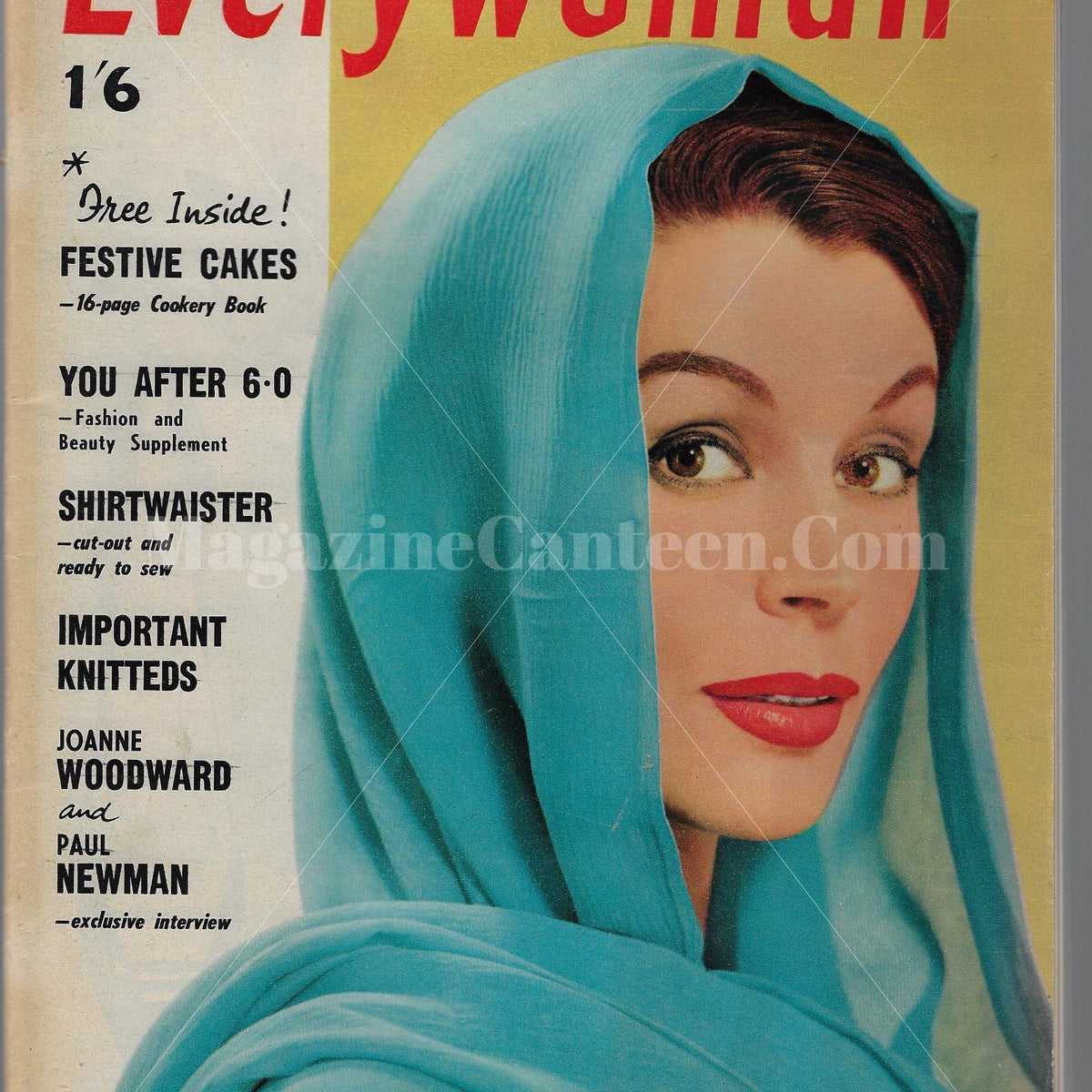 Everywoman Magazine - Joanne Woodward & Paul Newman – magazine canteen
