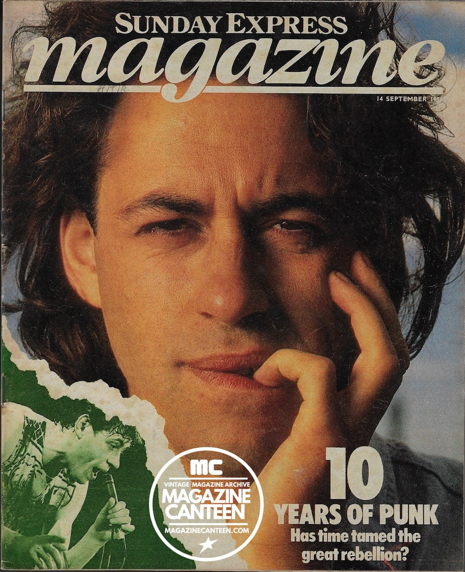 Express Magazine - BOB GELDOF Vivienne Westwood Malcolm McLaren ...