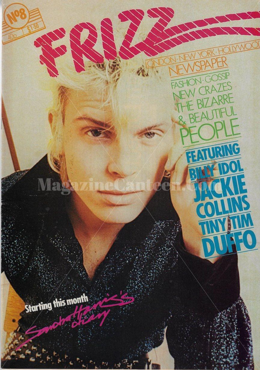 Frizz Magazine - Billy Idol Bill Ling Tiny Tim – magazine canteen