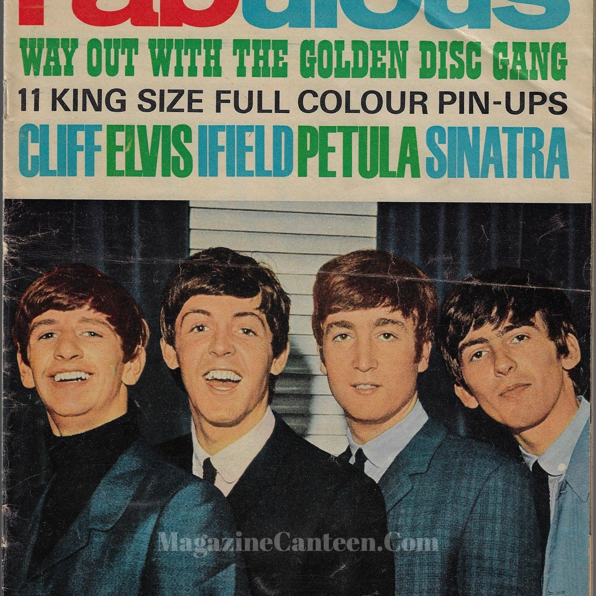 Fabulous 208 Magazine - The Beatles 1964 – magazine canteen