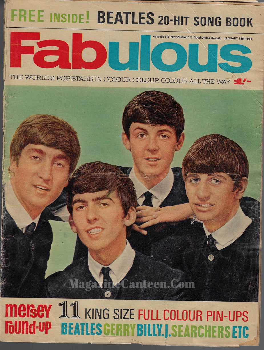 Fabulous 208 Magazine - The Beatles Issue #1 1964 – magazine canteen