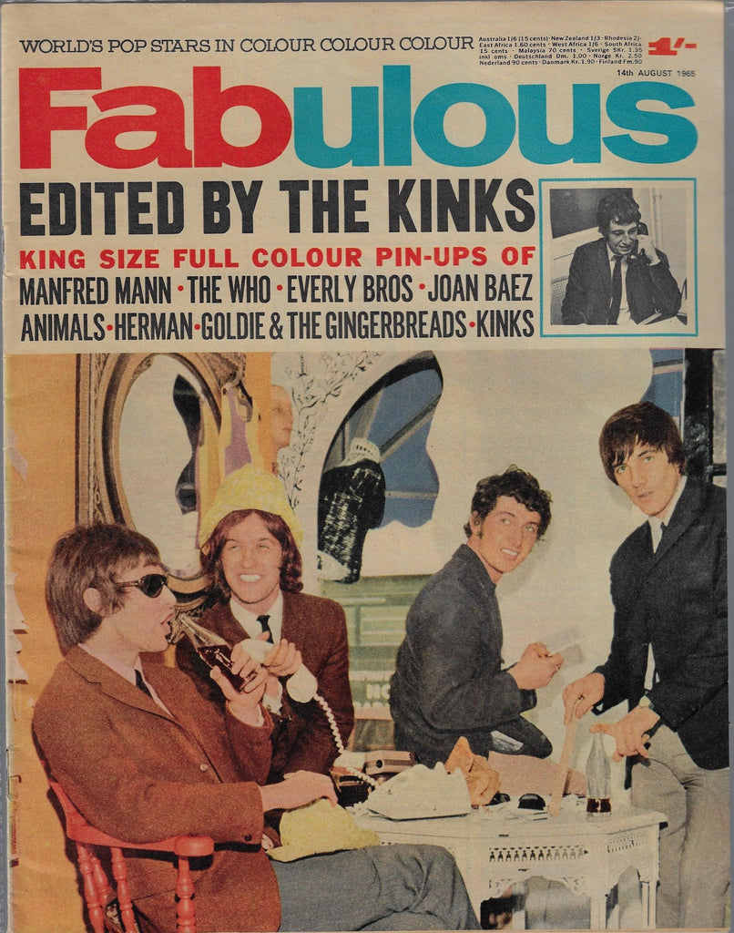 Fabulous 208 Magazine - The Kinks – magazine canteen Fabulous 208 Magazine - The Kinks – magazine canteen