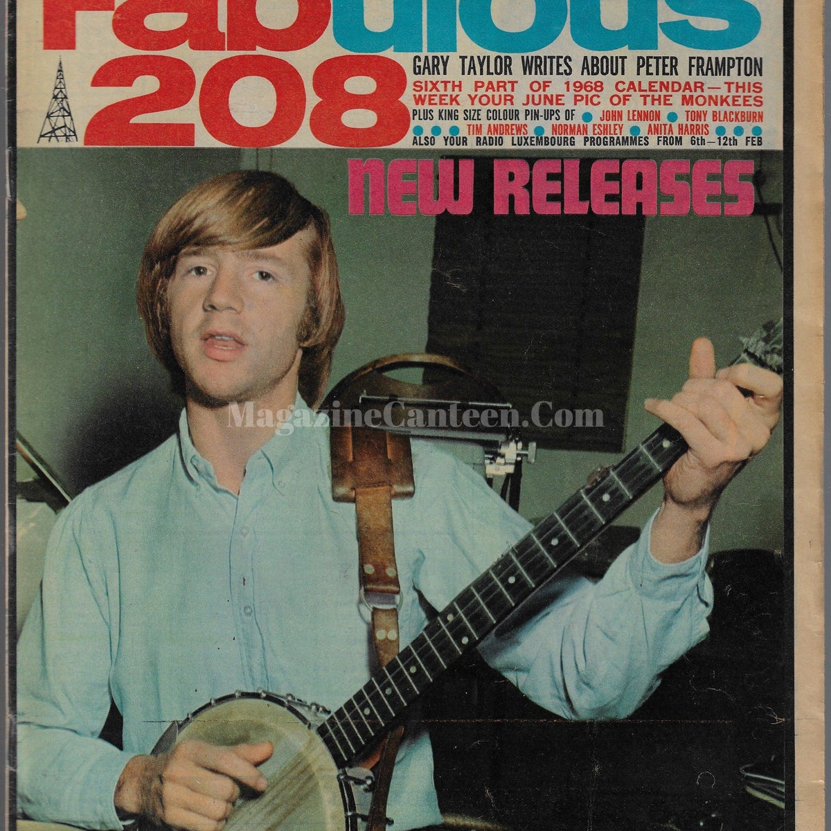 Fabulous 208 Magazine - Peter Tork – magazine canteen