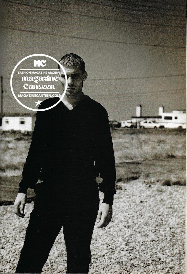 Sky Magazine - Male Model Rob English Badlands – magazine canteen