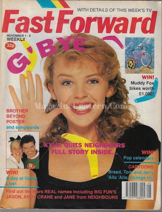 Fast Forward Magazine - Kylie Minogue – magazine canteen