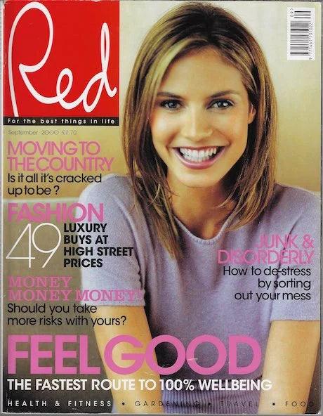 Red Magazine - Heidi Klum Jasmine Guinness – magazine canteen