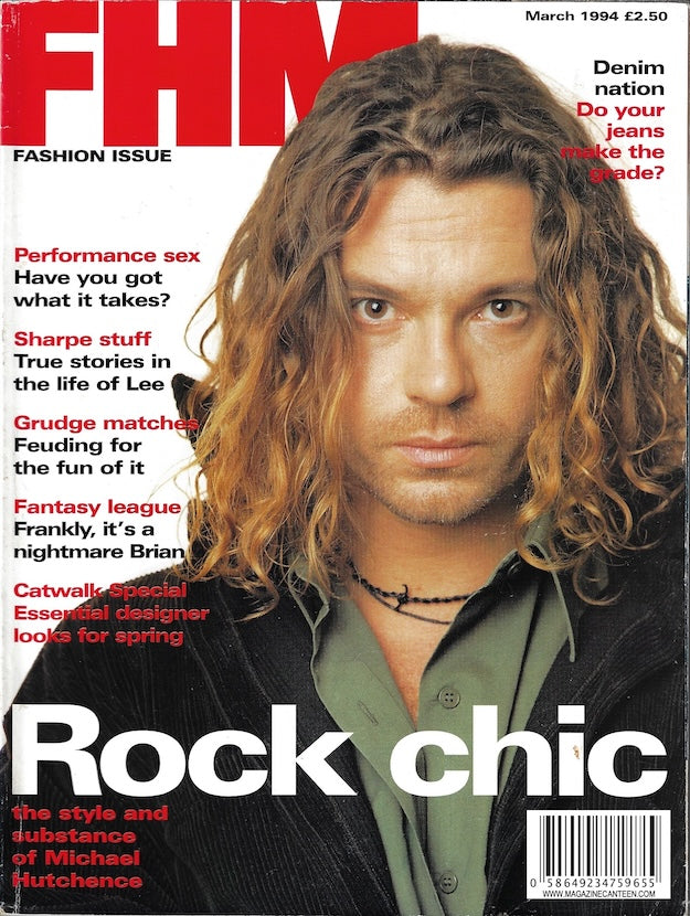 FHM Magazine - Michael Hutchence INXS Paul Sculfor LEE SHARPE ...
