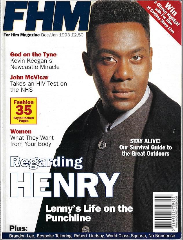 FHM Magazine - Lenny Henry ROBERT LINDSAY Rocky Ryan JOHN MCVICAR ...