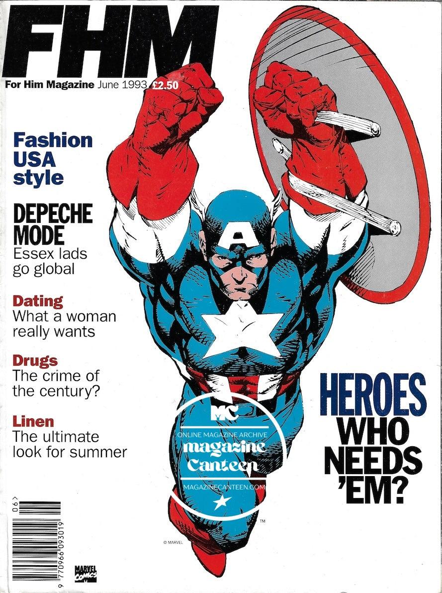 FHM Magazine - Depeche Mode MARVEL Bjork DAVID SHANN – magazine canteen