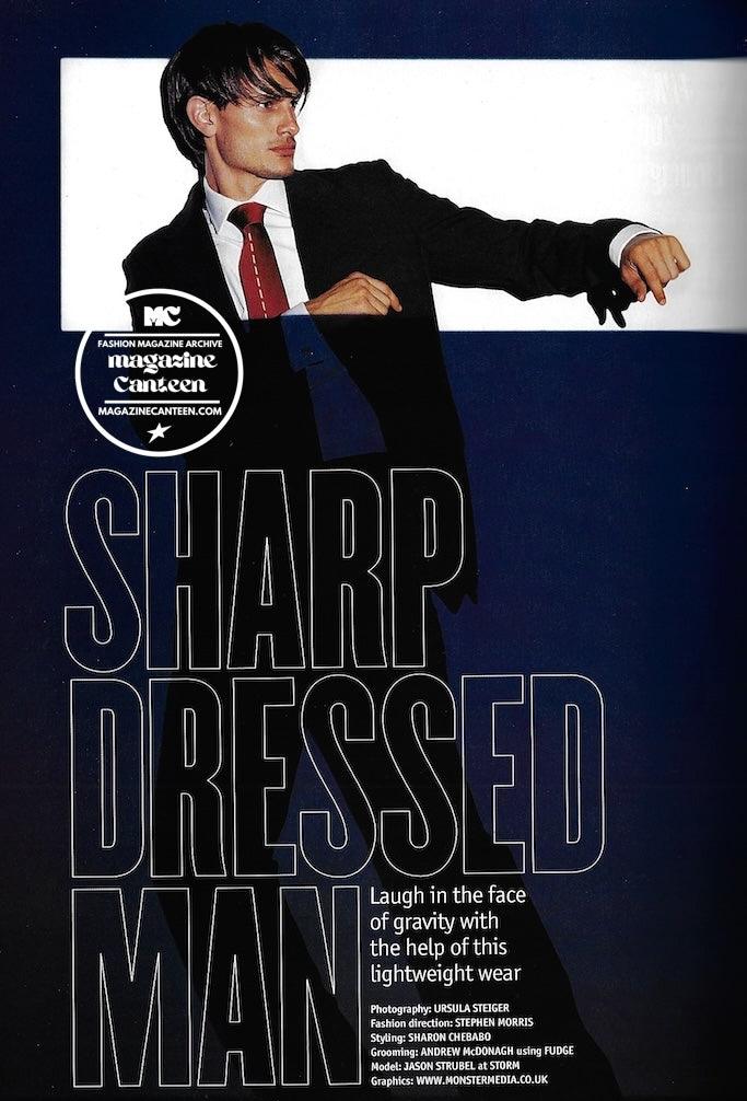 UK Magazine - Male Model JASON STRUBEL Sharp Dressed Man – magazine canteen