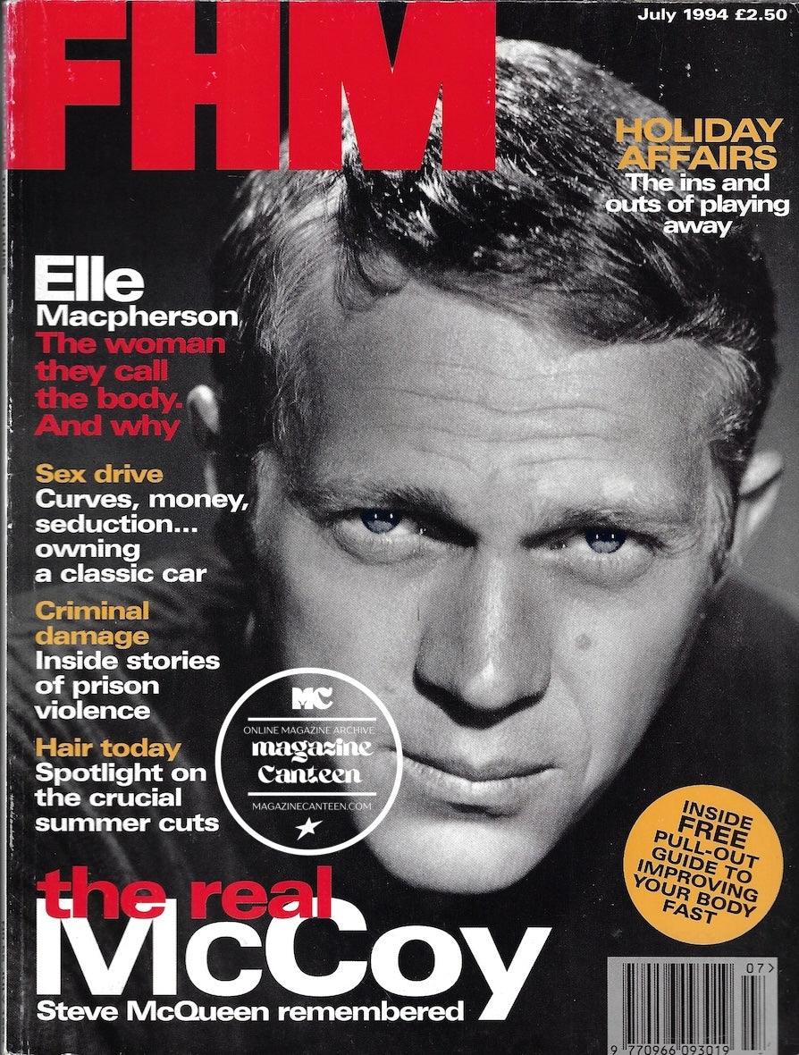 FHM Magazine - Steve McQueen – magazine canteen