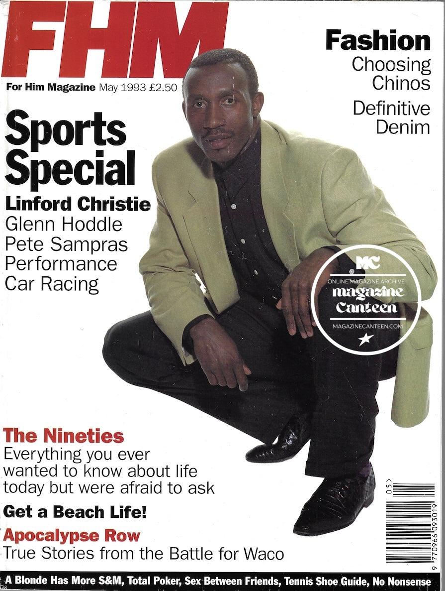 FHM Magazine - LINFORD CHRISTIE Darcey Steinke – magazine canteen