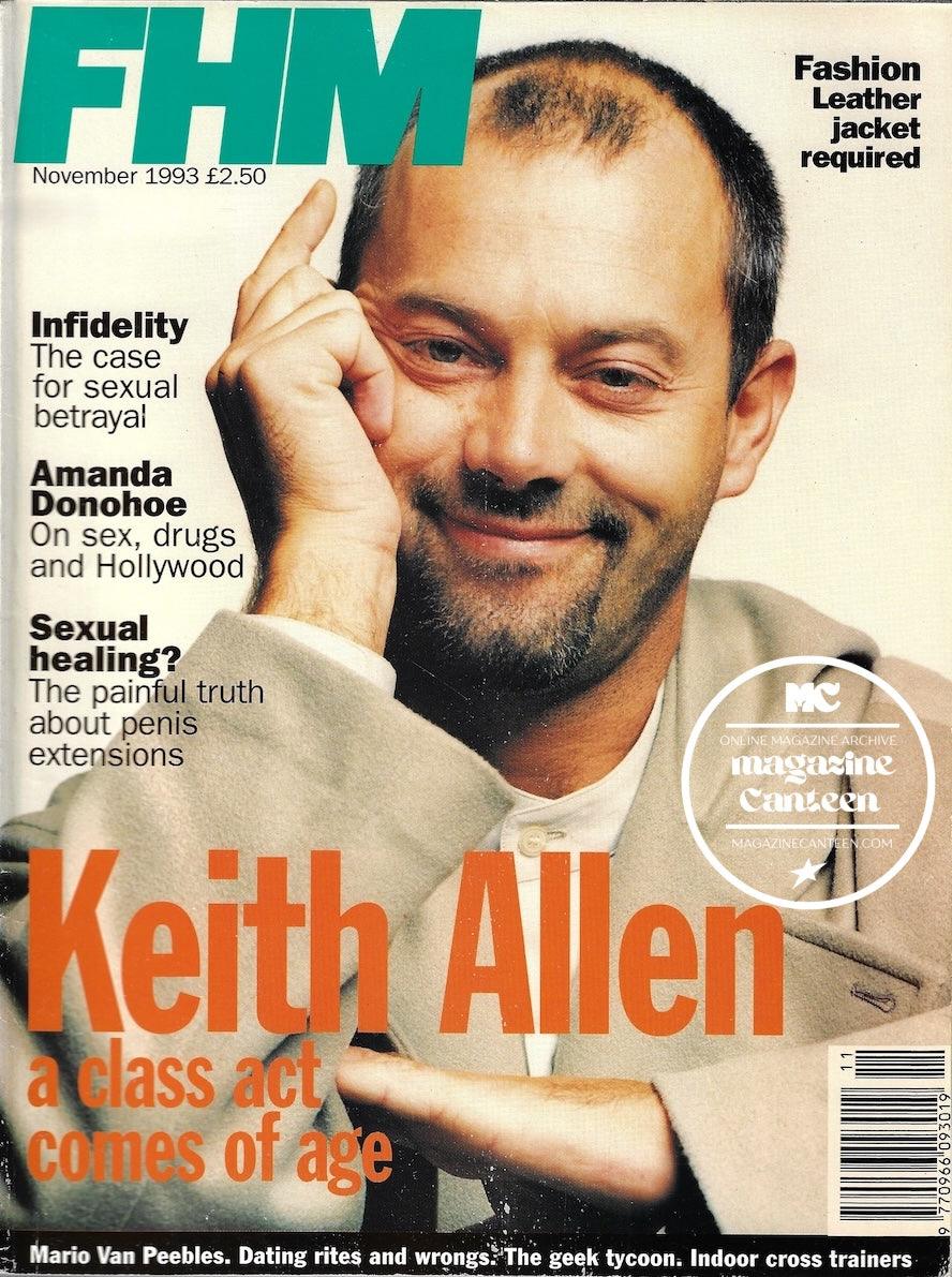 FHM Magazine - KEITH ALLEN Amanda Donohoe BILL GATES – magazine canteen