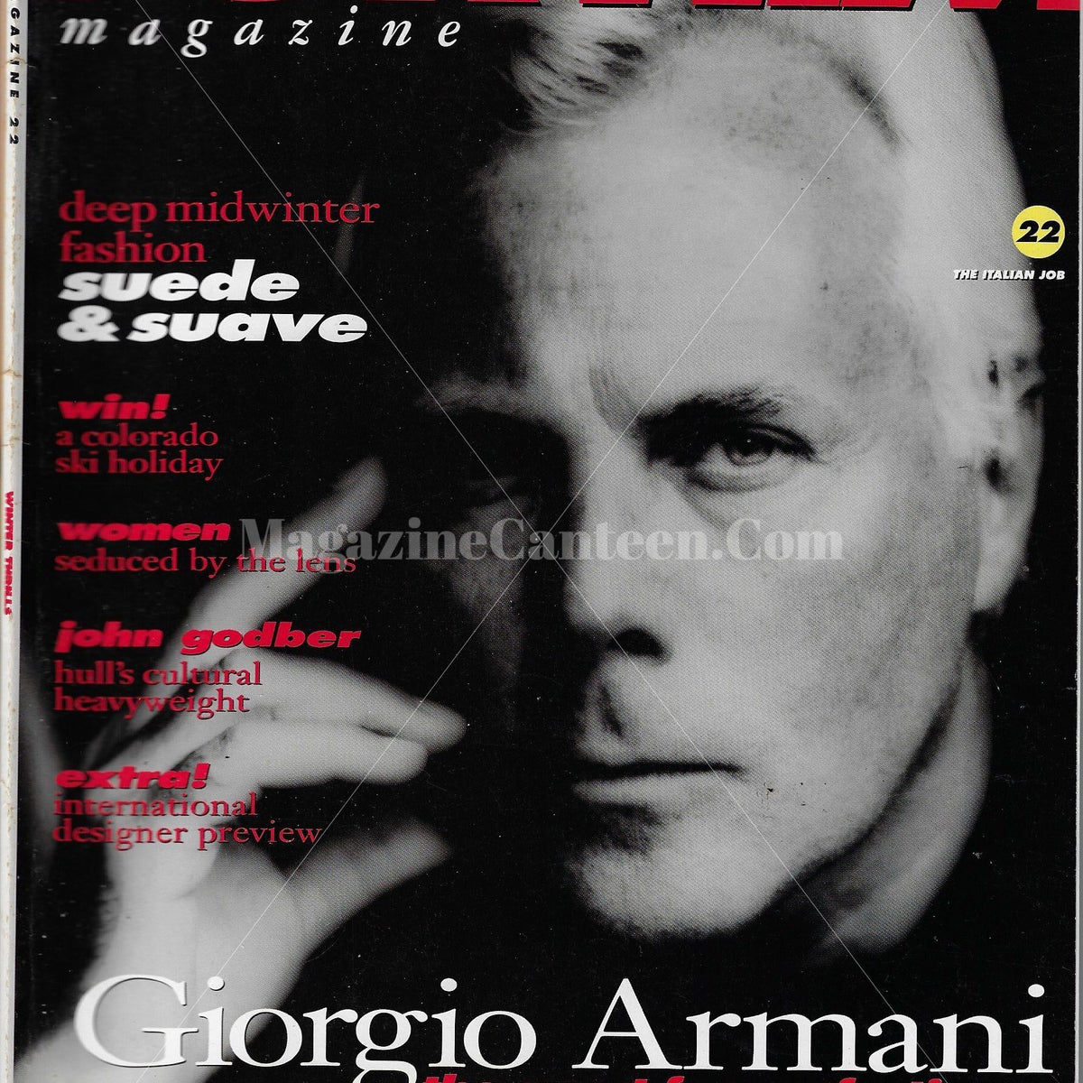 For Him Magazine - Giorgio Armani – magazine canteen