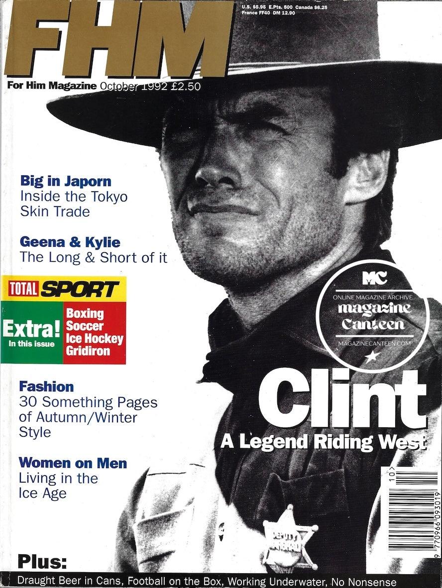 For Him Magazine - Clint Eastwood KYLIE MINOGUE Geena Davis – magazine ...