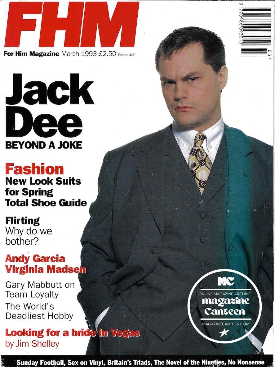 FHM Magazine - JACK DEE Andy Garcia VIRGINIA MADSEN Wes Bell – magazine ...
