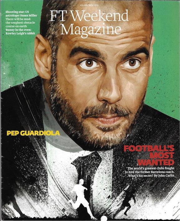 FT Weekend Magazine - Pep Guardiola Nigel Mansell – magazine canteen