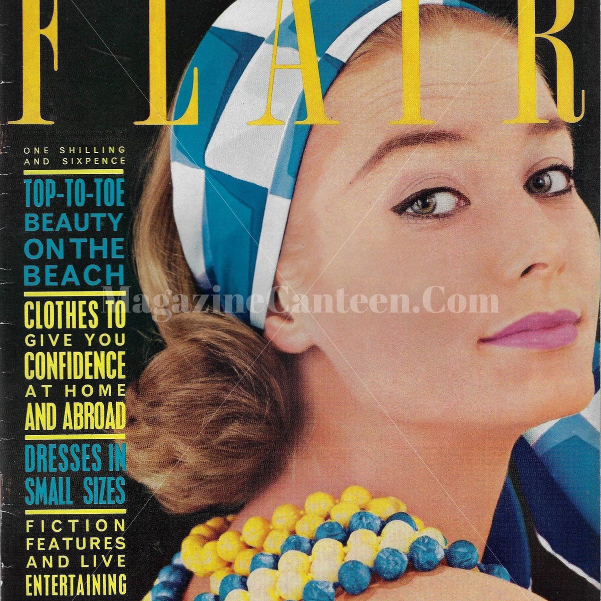 Vintage Flair Magazine - Adrian Flowers Jean Shrimpton – magazine canteen