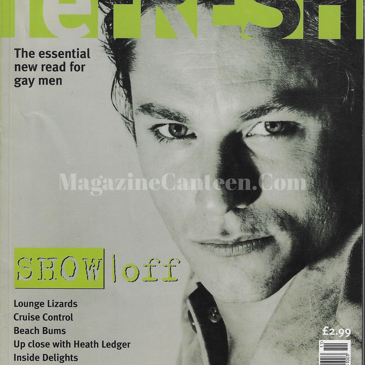 Refresh Magazine - James Granstrom Heath Ledger – magazine canteen