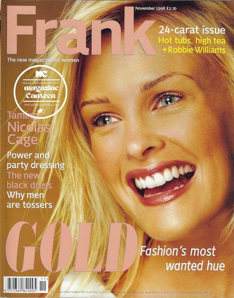 Frank Magazine - Kylie Bax Nicolas Cage Jonathan Rhys Meyers – magazine ...