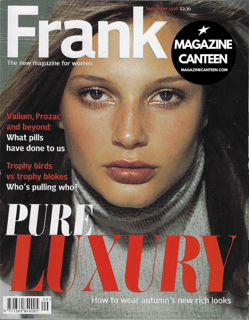 Frank Magazine - Bridget Hall ANNA FRIEL Maggie Rizer VINNIE JONES ...