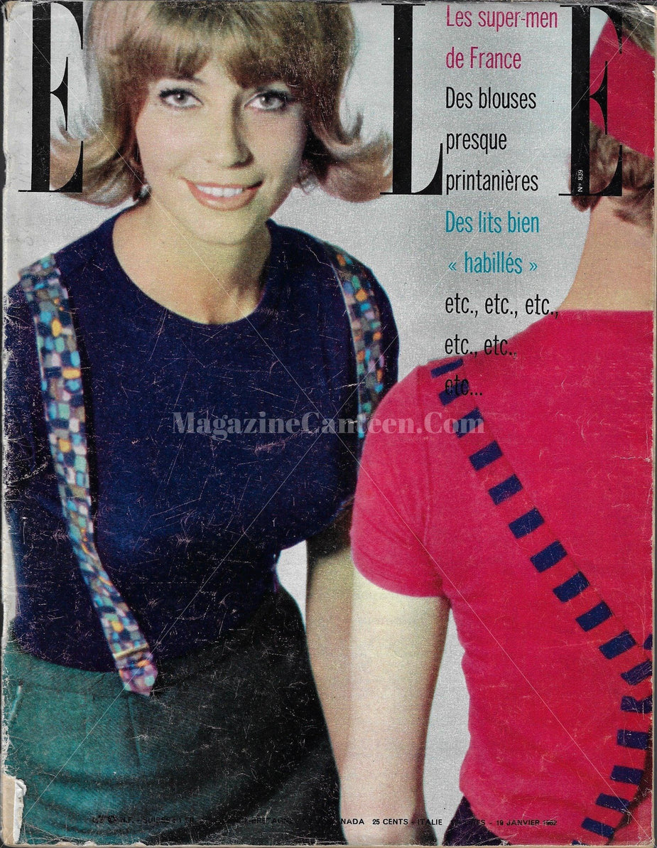 French Elle Magazine - Peter Knapp – magazine canteen