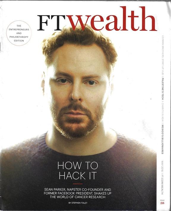 FT Weekend Magazine - Sean Parker – magazine canteen