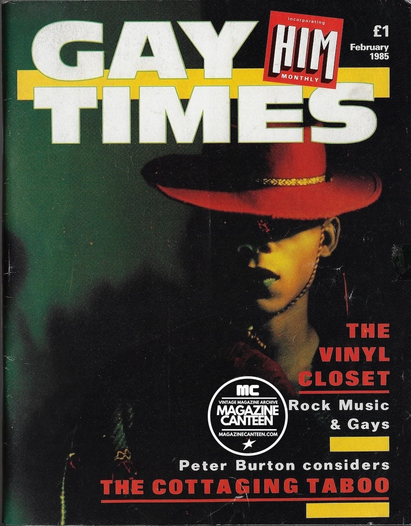 Gay Times Magazine - Rotimi Fani Kayode Cottaging A – magazine canteen