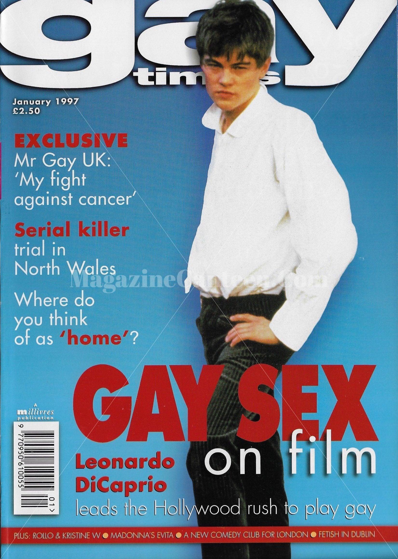 Gay Times Magazine - Leonardo DiCaprio – magazine canteen