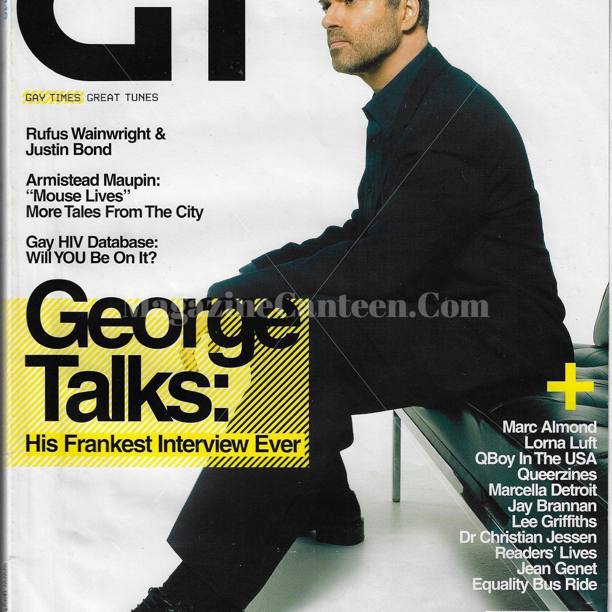 Gay Times Magazine - George Michael – magazine canteen
