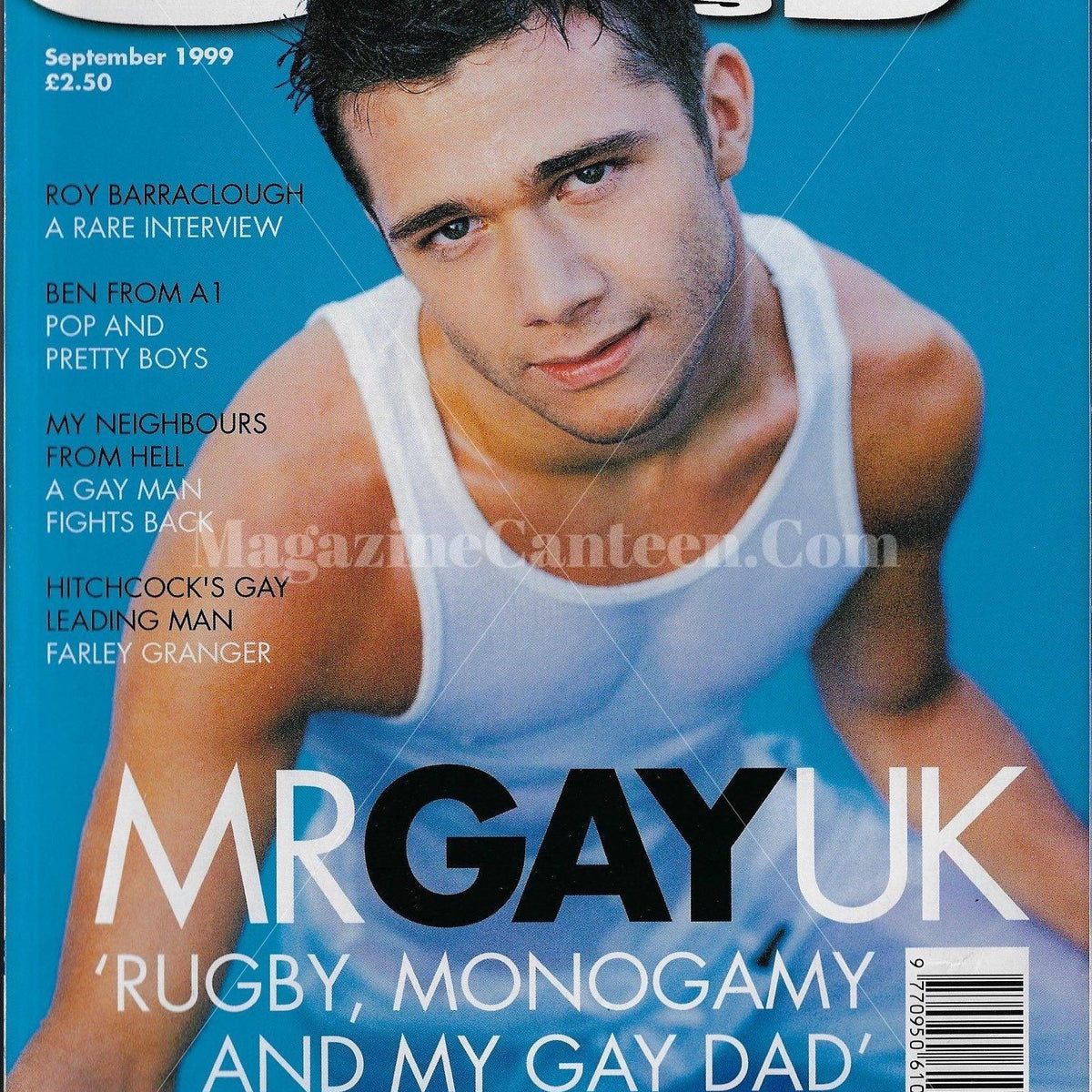 Gay Times Magazine - Mark Ledsham Mr Gay UK – magazine canteen